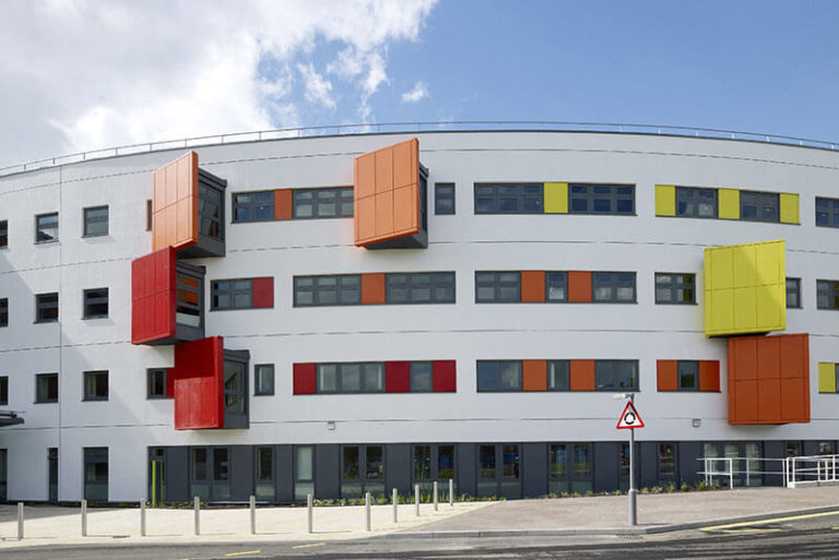 Pinderfields Hospital Wakefield Front Elevations » Atom Consultants